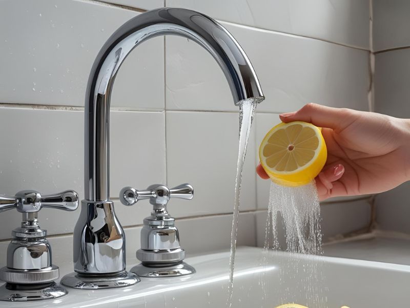 How To Remove Limescale From Taps - The Sparkle Gang