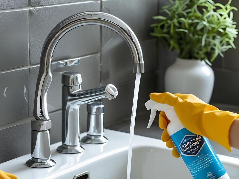 How To Remove Limescale From Taps - The Sparkle Gang